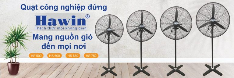 Quạt công nghiệp tại KCN An Hạ bền, rẻ số 1 - Quạt Hoàng Hà